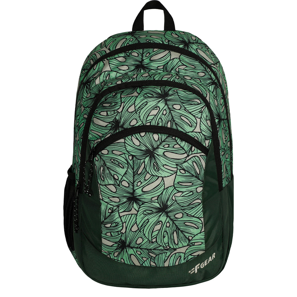 Nico 17L Palm Green Black Backpack – F Gear.in