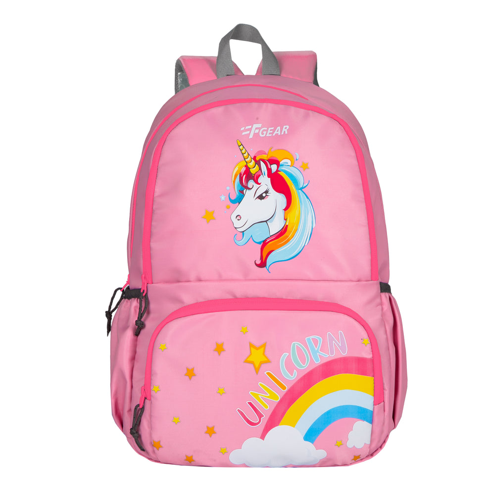 Unicorn 22L Pink Kids Backpack – F Gear.in